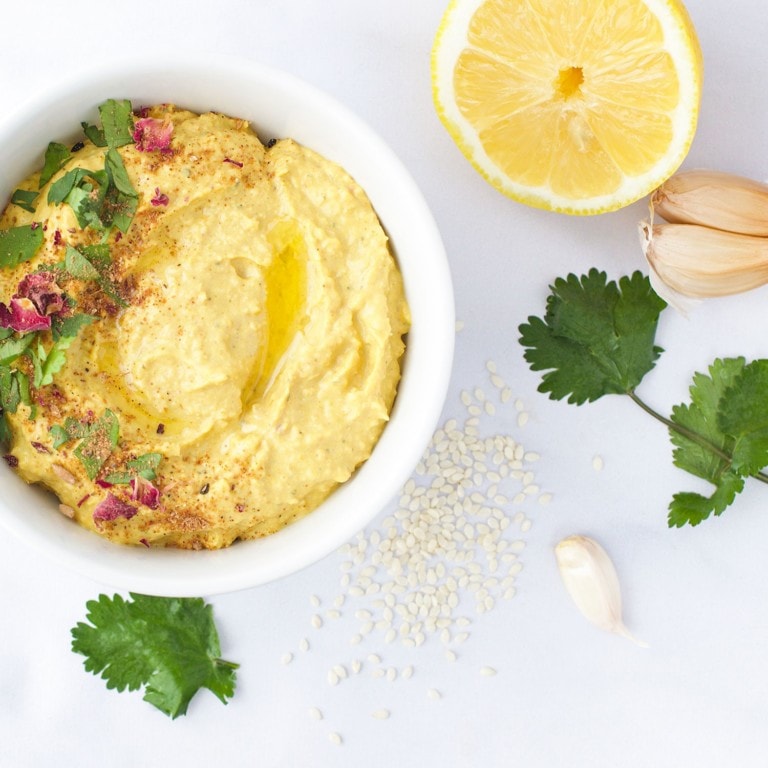 Easy Moroccan Hummus with Extra Virgin Olive Oil | Morocco Gold